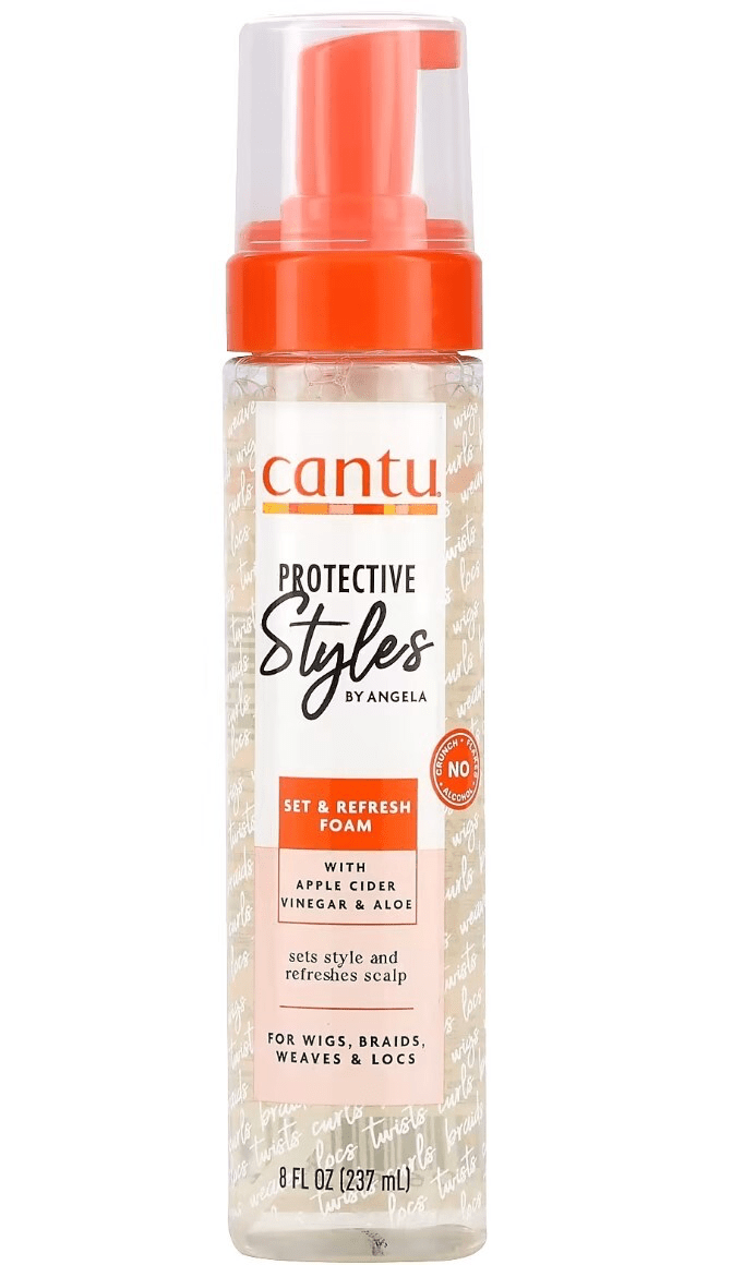Cantu Protective Styles by Angela Set & Refresh Foam 237mL(8oz) – Aunty ...