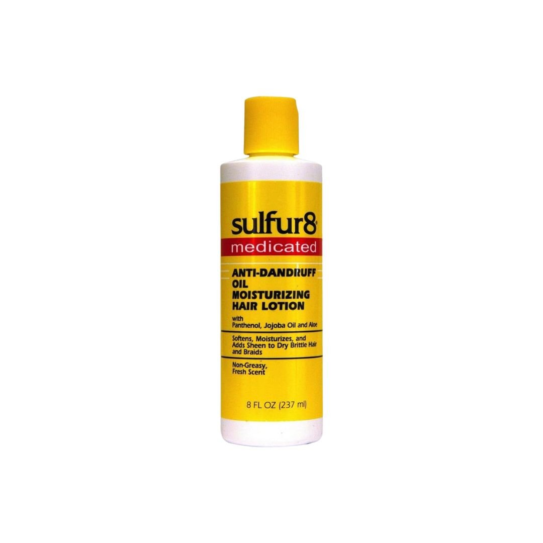 Sulfur 8 Medicated Anti-Dandruff Oil Moisturizing Hair Lotion 237mL ...